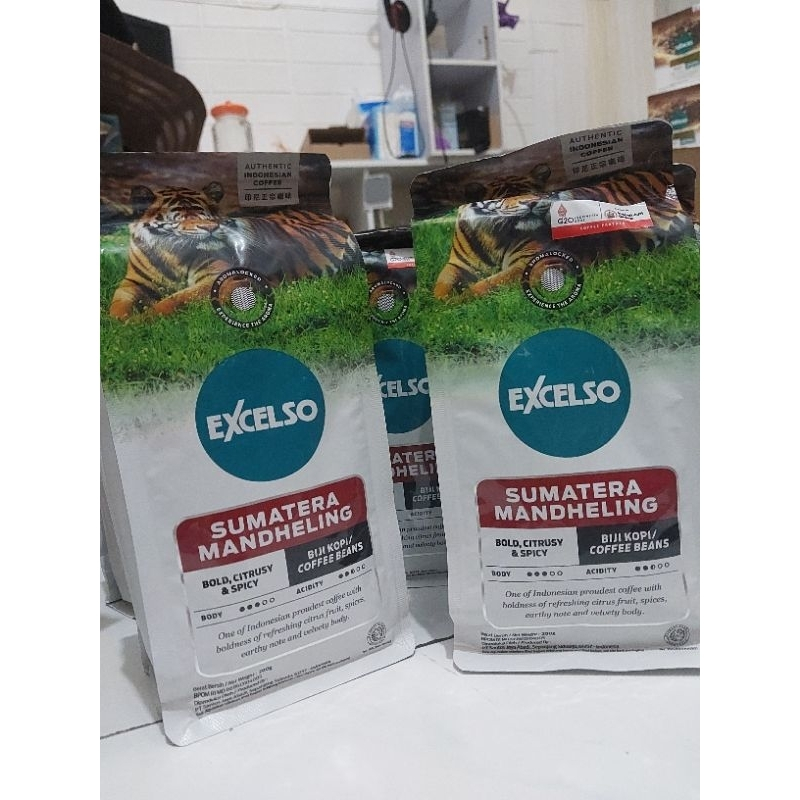 Jual Kopi Excelso [ORIGINAL] Sumatera Mandheling biji kopi / coffee ...