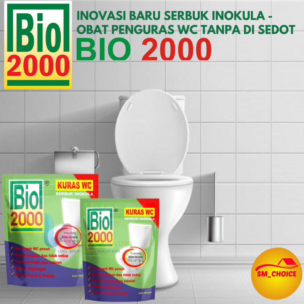 Jual BIO 2000 PENGURAS WC 1/2KG BIO 2000 PENGURAS TOILET ANTISUMBAT ...
