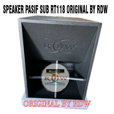 Jual SPEAKER SUB RT118 ORIGINAL BY RDW PROFESIONAL | Shopee Indonesia