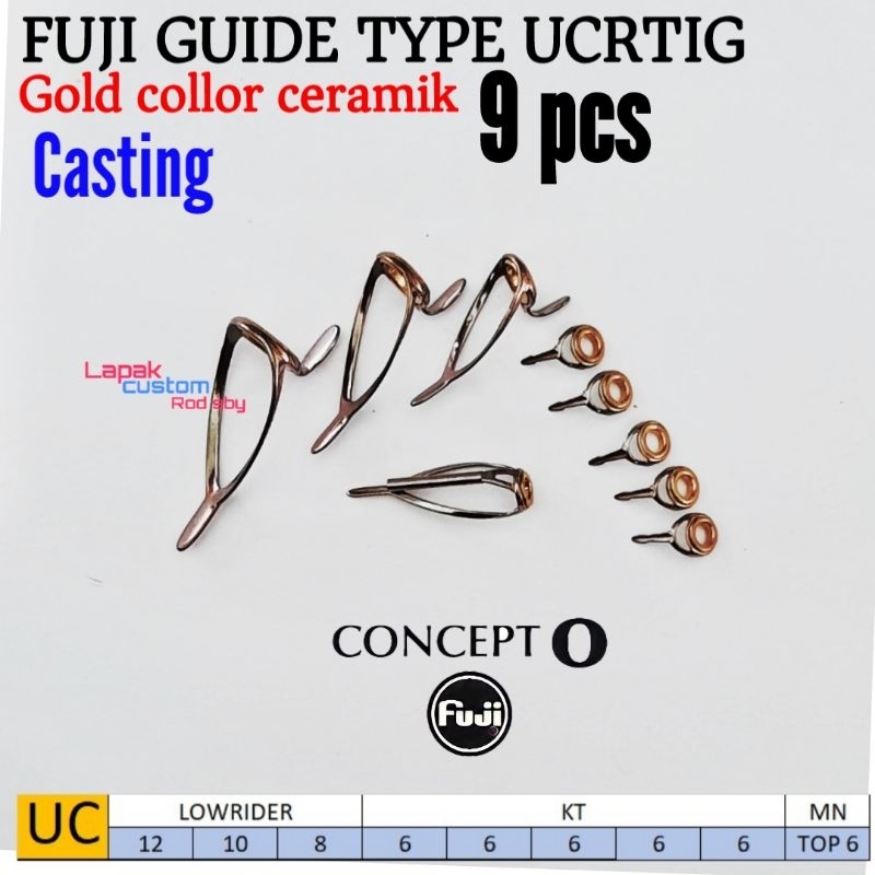Jual Ring guide fuji gold casting UCRTIG combi UKTTIG | Shopee Indonesia
