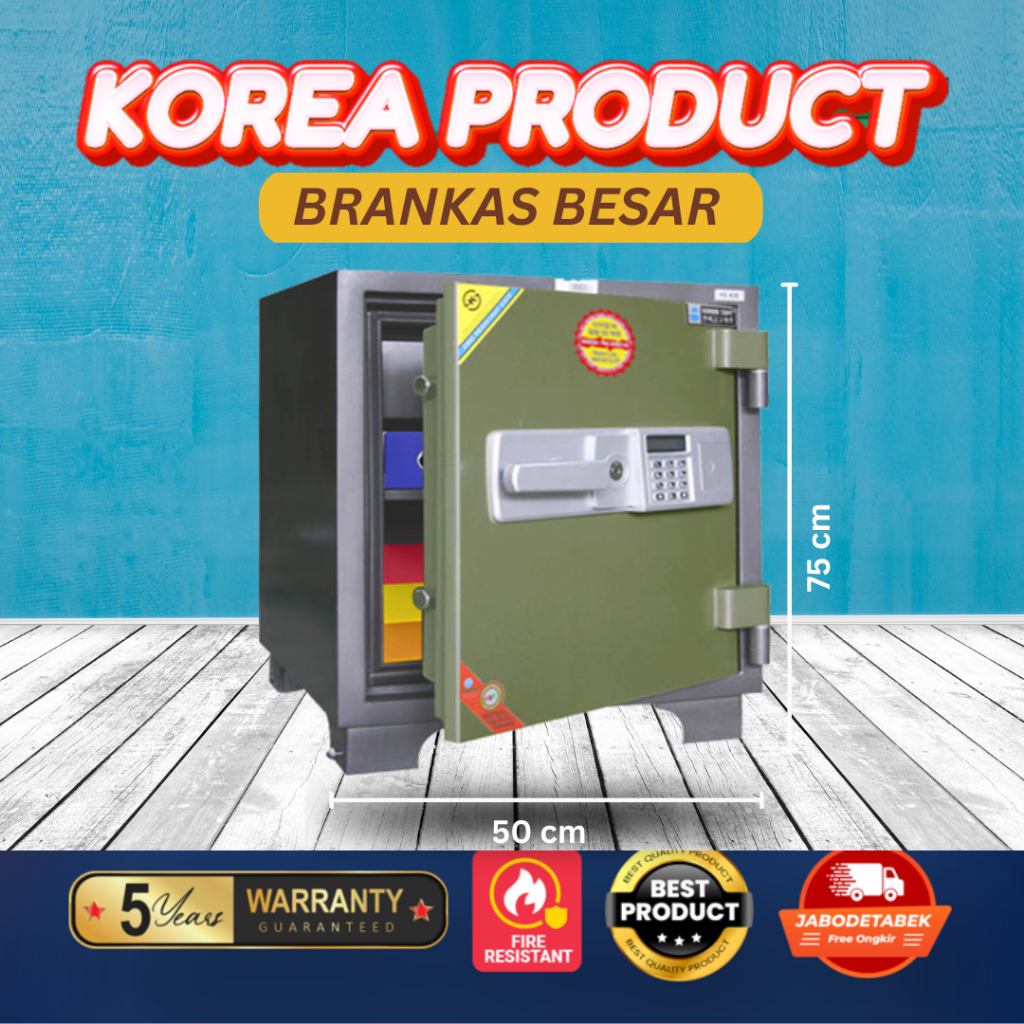 Jual Brankas Digital Korea Product 64 Liter 140 Kg Brangkas besar ...