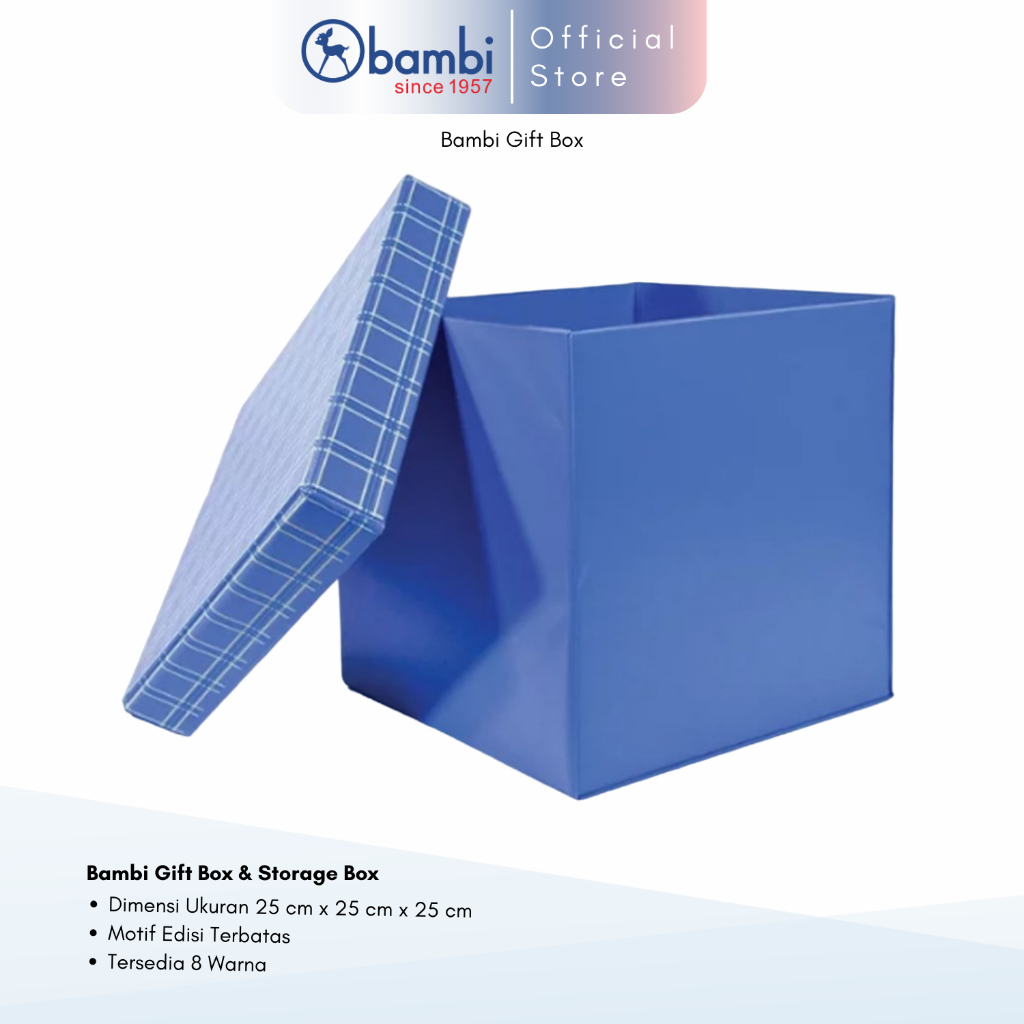 Jual Bambi Gift Box JUMBO SIZE / Kotak Kado / Box Kado / Box Storage ...