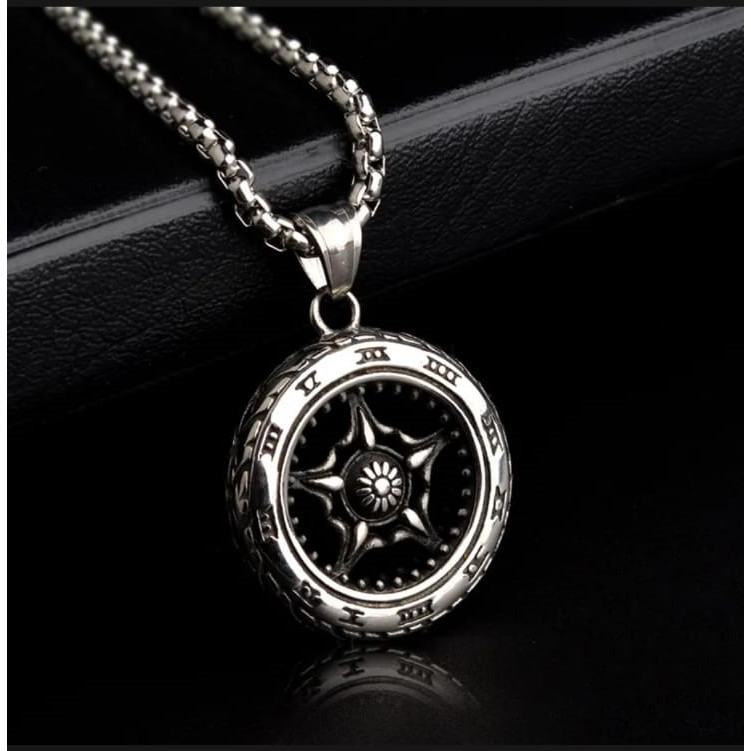 Jual Kalung Liontin Roda Gaya Retro untuk Pria Wanita | Shopee Indonesia
