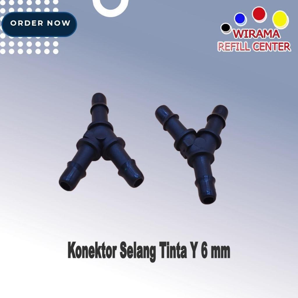 Jual Konektor Selang Tinta Y 6 mm | Shopee Indonesia