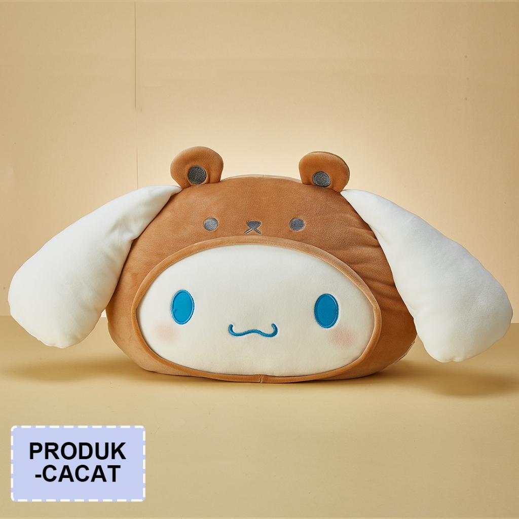 Jual MINISO x Sanrio character Head-Shape Pillow Cinnamoroll Kuromi My ...
