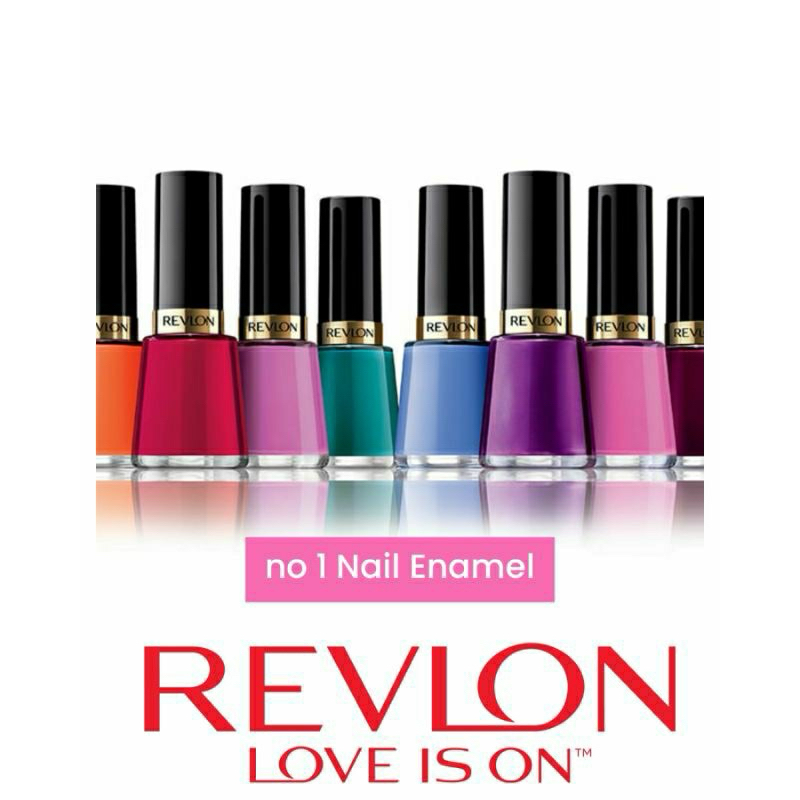 Jual Revlon Nail Enamel Polish Kutek (cat kuku warna intens & tahan ...