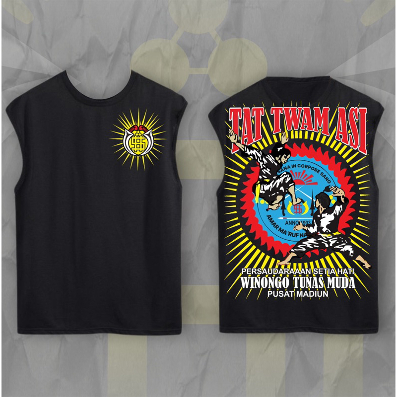 Jual Singlet Pshw Winongo 1903 Tat Twam Asi Motif Terbaru Desain ...