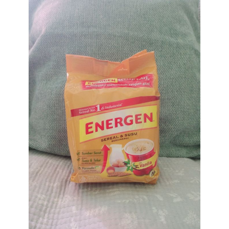 Jual Energen Sereal Rasa Vanila 320 gr Kemasan Pak isi 10 bungkus ...