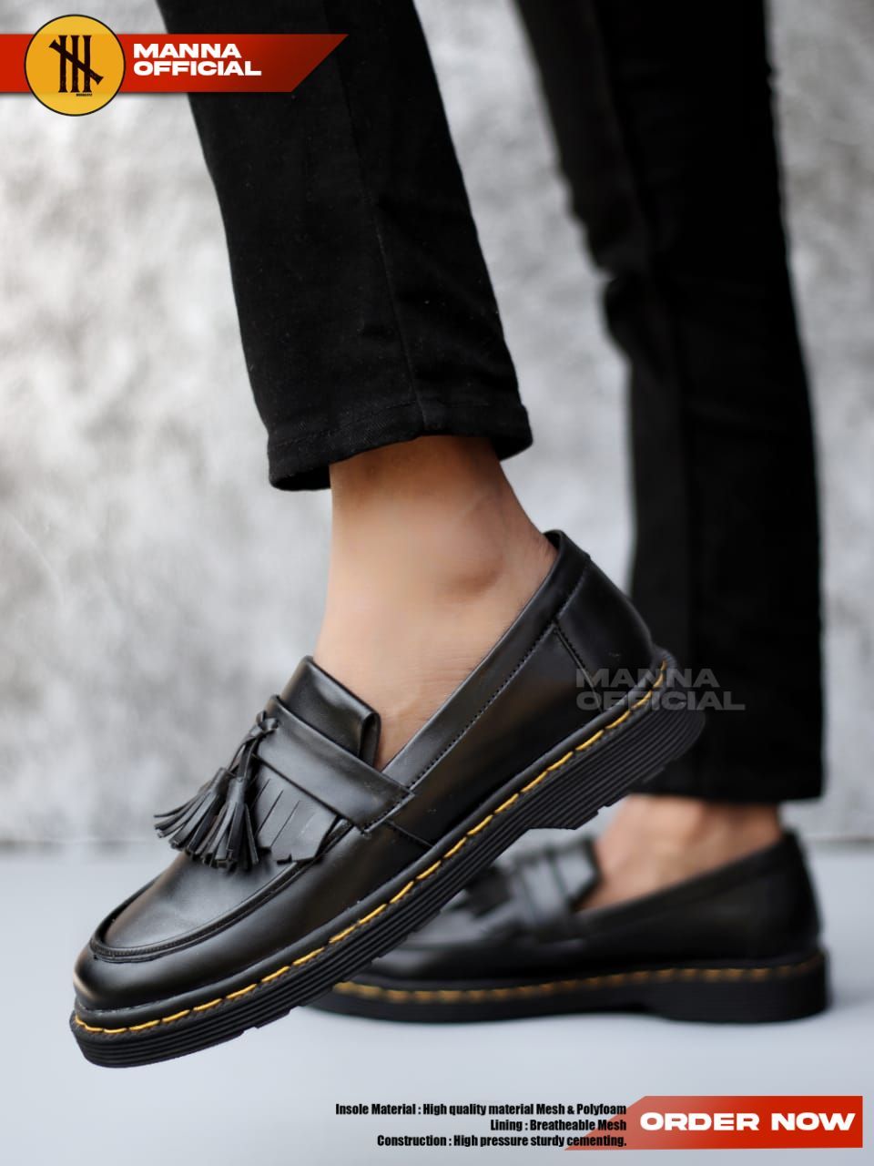 Jual Sepatu Pantofel Docmart Casual Hitam Pria | Shopee Indonesia