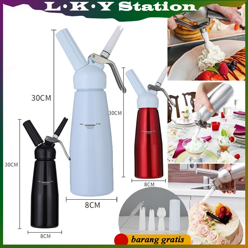Jual 500ml Cream Whipper Dispenser Shipon Whip Cream Maker Whipping ...