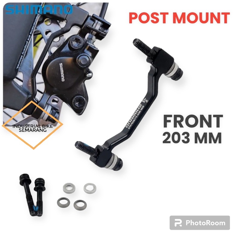 Jual SHIMANO F203 MM Adaptor Adapter Rotor Discbrake Cakram Disc Brake ...