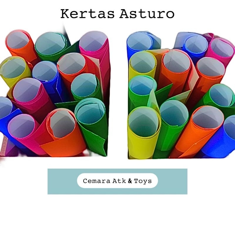 Jual Kertas Asturo / Ukuran 40*60 / Pcs | Shopee Indonesia