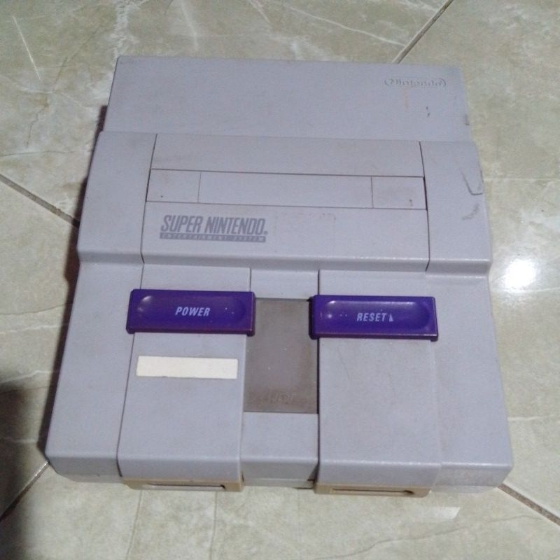 Jual konsol super Nintendo 16 bit hanya mesin | Shopee Indonesia