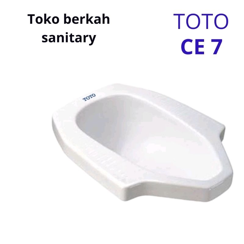 Jual Closet Jongkok Toto ce7/closet Jongkok Toto | Shopee Indonesia