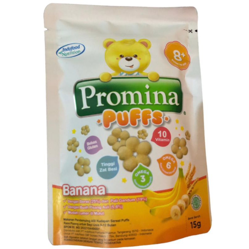 Jual Promina Puffs Banana 15Gr X 1pcs | Shopee Indonesia