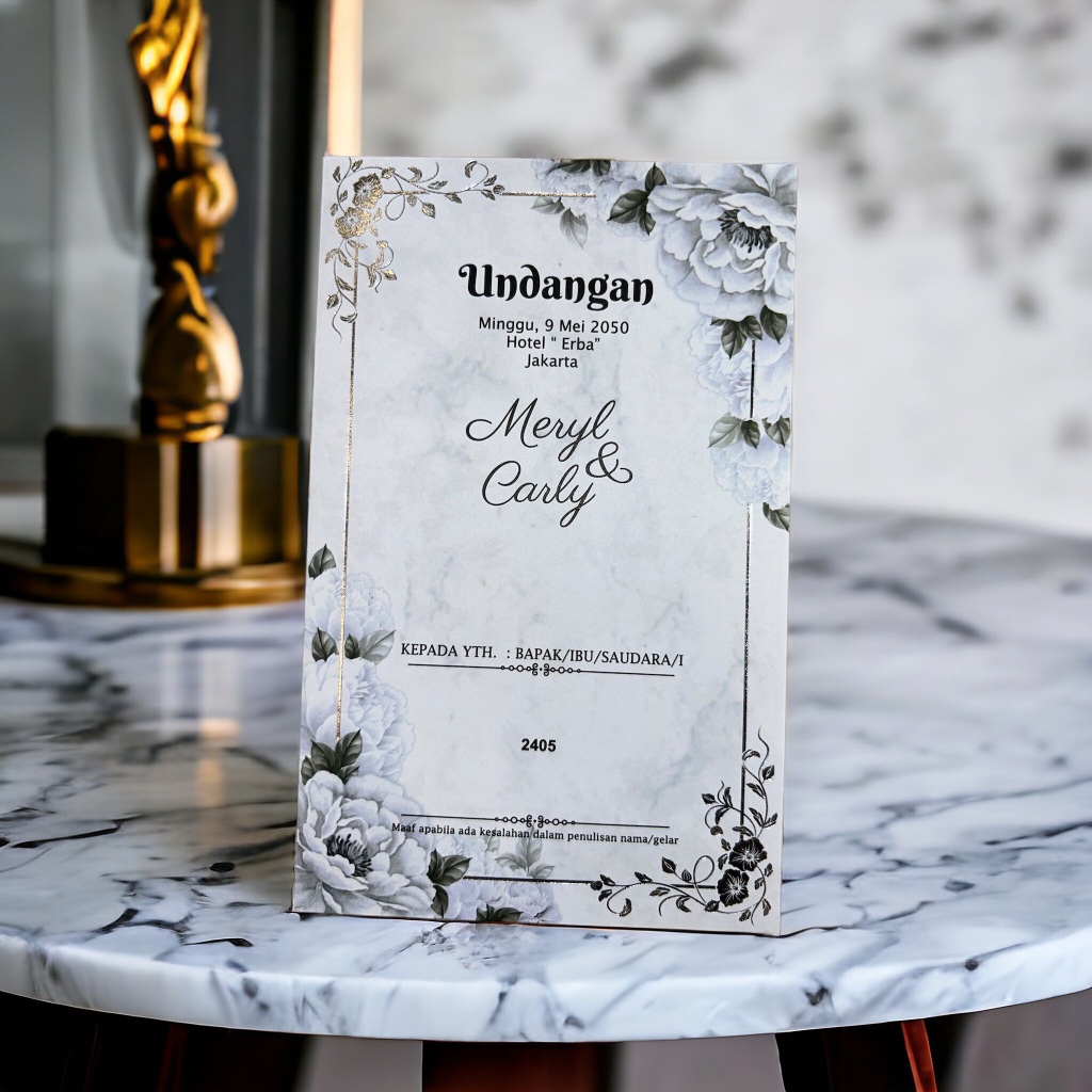 Jual Blangko Undangan Kosong Pernikahan Erba BLANKO UNDANGAN MURAH ...