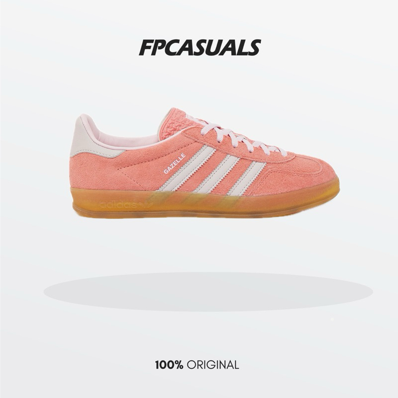 Jual Adidas Gazelle Indoor Pink White Gum BNIB Original Resmi | Shopee ...