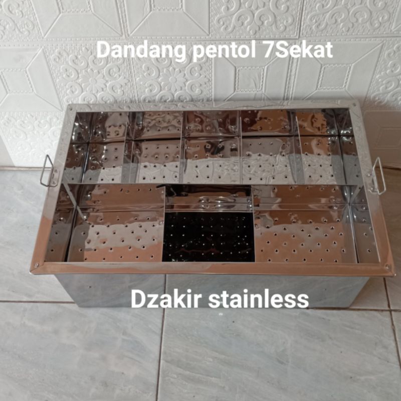 Jual Dandang pentol/dandang bakso pangsit sekat 7/panci siomay ...