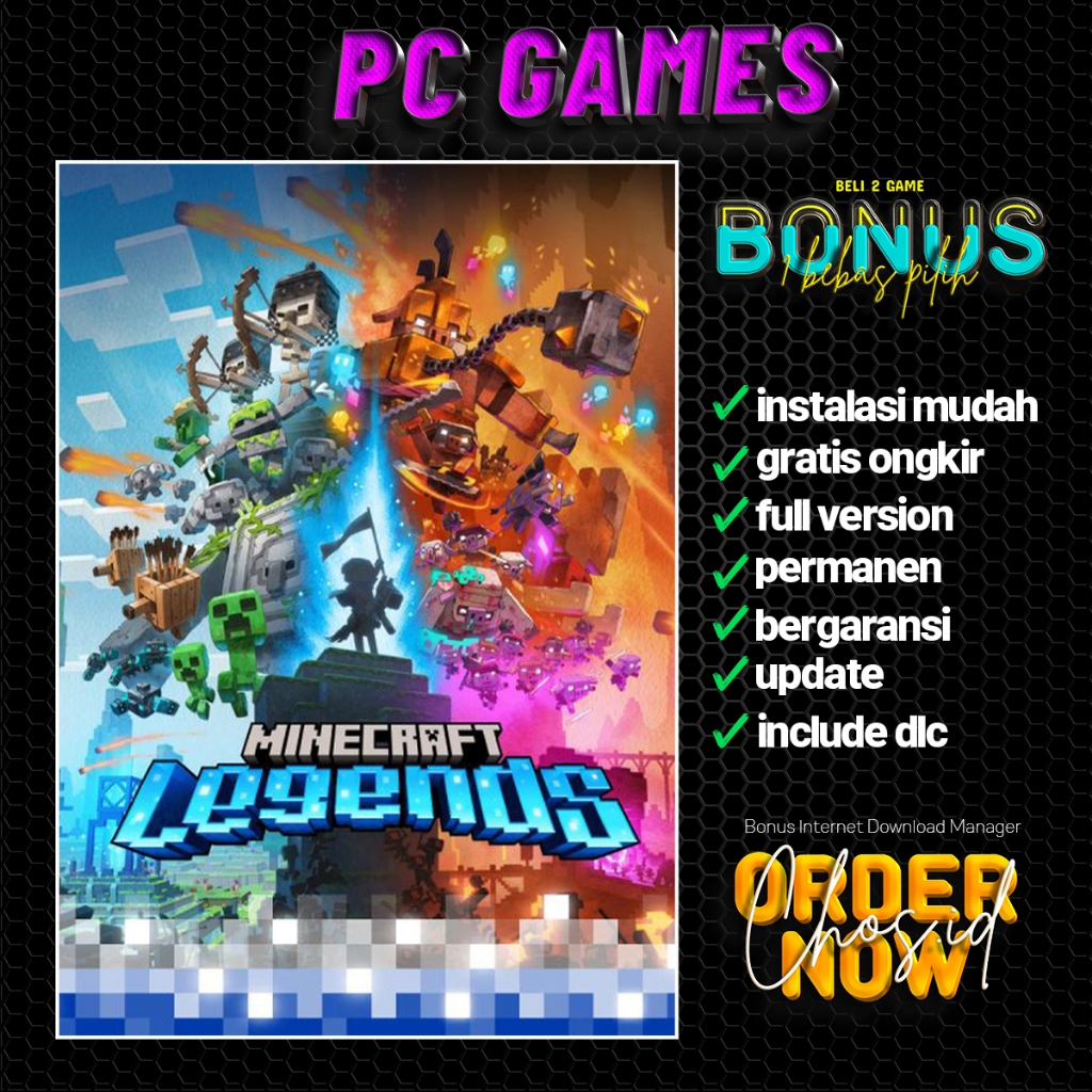 Jual Minecraft Legends | Game Pc | Shopee Indonesia
