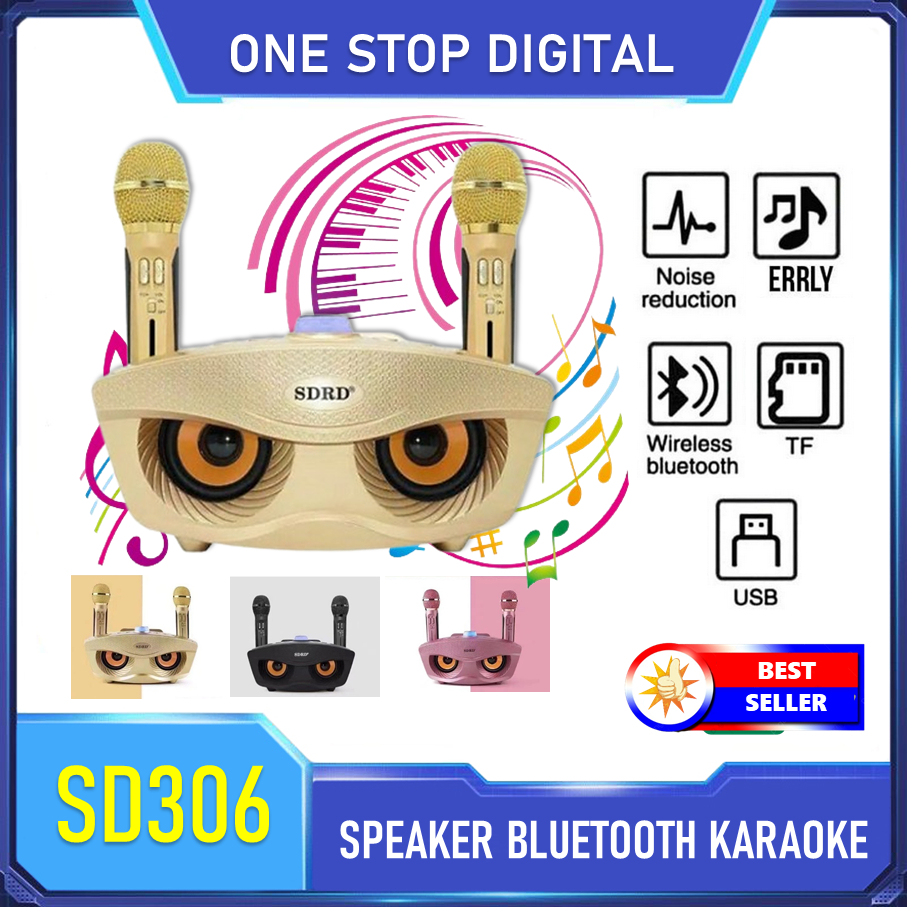 Jual Sdrd Sd 306S Speaker Karaoke Bluetooh Sdrd Sd306 Dengan 2 ...