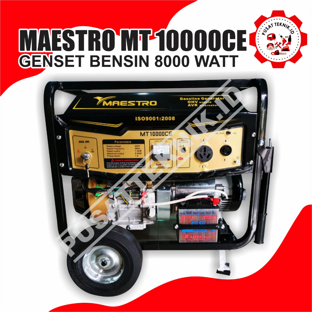 Jual GENSET 8000 watt/genset 10 kva open Maestro MT 10000 CE/LE ...