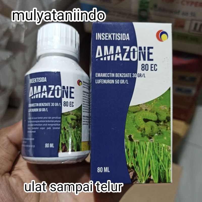 Jual insektisida AMAZONE 80 EC AMAZON UNTUK ULAT sampai TELUR 80 ml ...