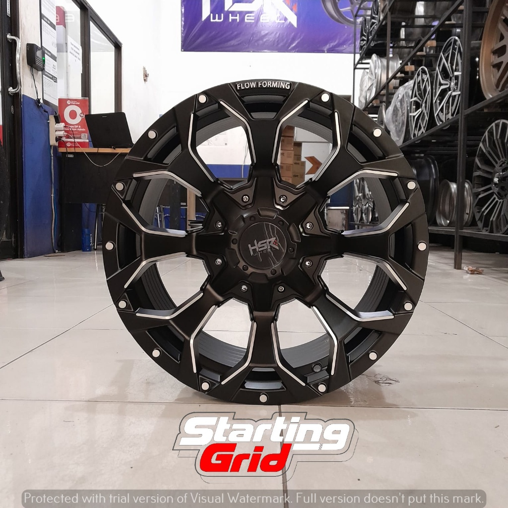 Jual Velg Mobil tipe GOKU HSR R17 pcd 6X139,7 buat Pajero Sport, Fortuner, Triton, Hilux Double ...