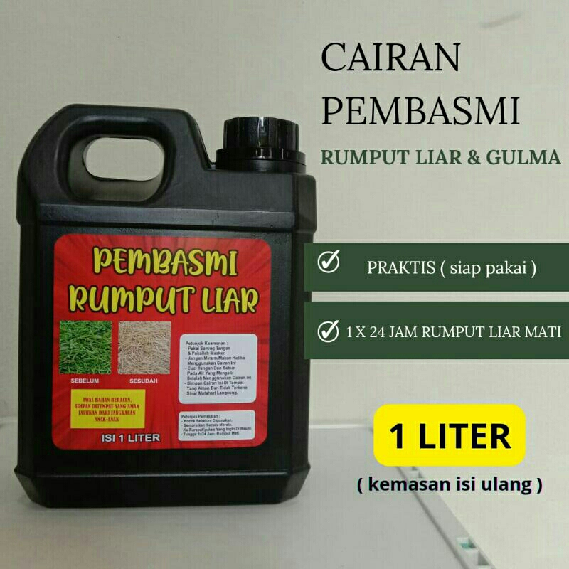 Jual SIAP PAKAI | Cairan Pembasmi Rumput Liar Isi 1 Liter ( Kemasan Isi ...