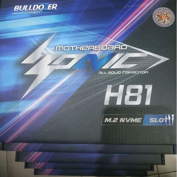 Jual MOTHERBOARD H81 BULDOZER SOCKET 1150 HDMI + SLOT SSD NVME BARU ...