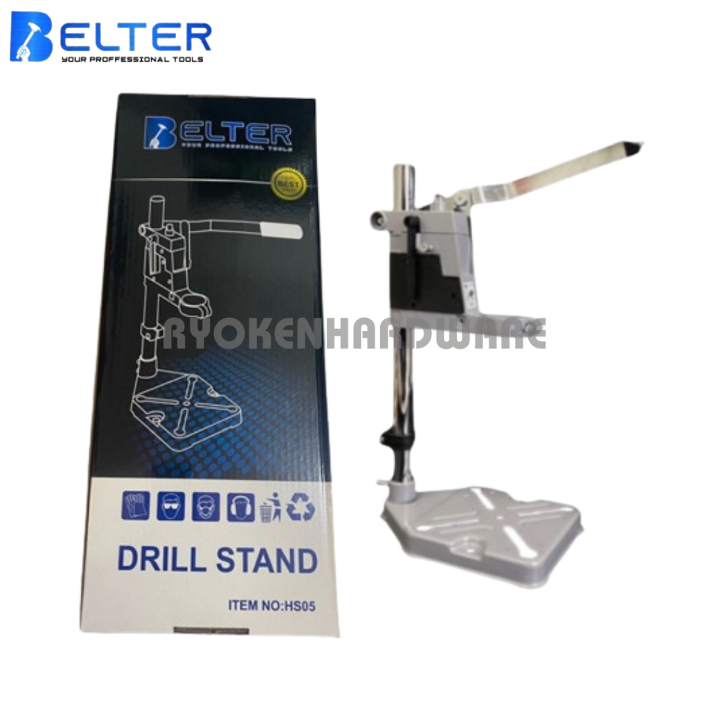 Jual Stand Bor Duduk Dudukan Bor Tangan Stand Drill BELTER HS05 ...