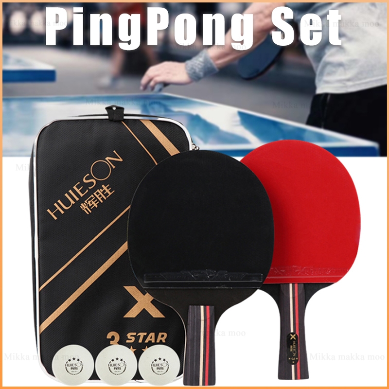 Jual Bat Tenis Meja / Pingpong Tennis / Pingpong Set / Karet Tahan Lama /Premium Kayu ...