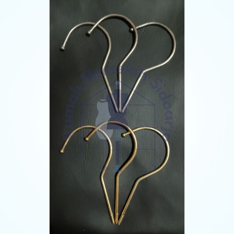 Jual Hook Hanger Kayu Besi Nikel 2.8mm – Gantungan Huk Kuat untuk ...