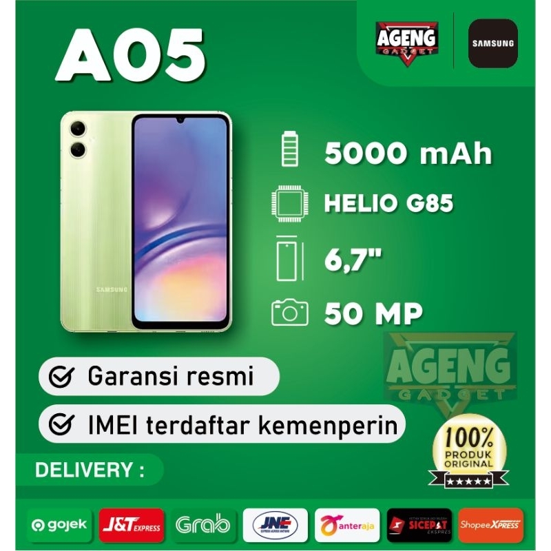 Jual Samsung A05 4G 6/128 Garansi Resmi Samsung Original | Shopee Indonesia
