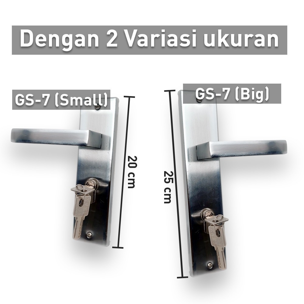 Jual TERMURAH GEMBOK GS-7 Slot Selot Kunci Handle Handel Hendel Pintu ...