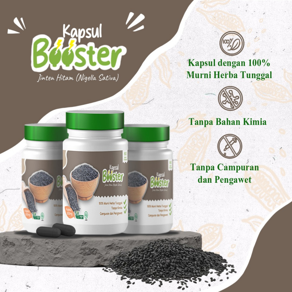Jual Kapsul Habbatusauda BOOSTER ( Imunitas,Stamina, Imunitas & Vertigo ...