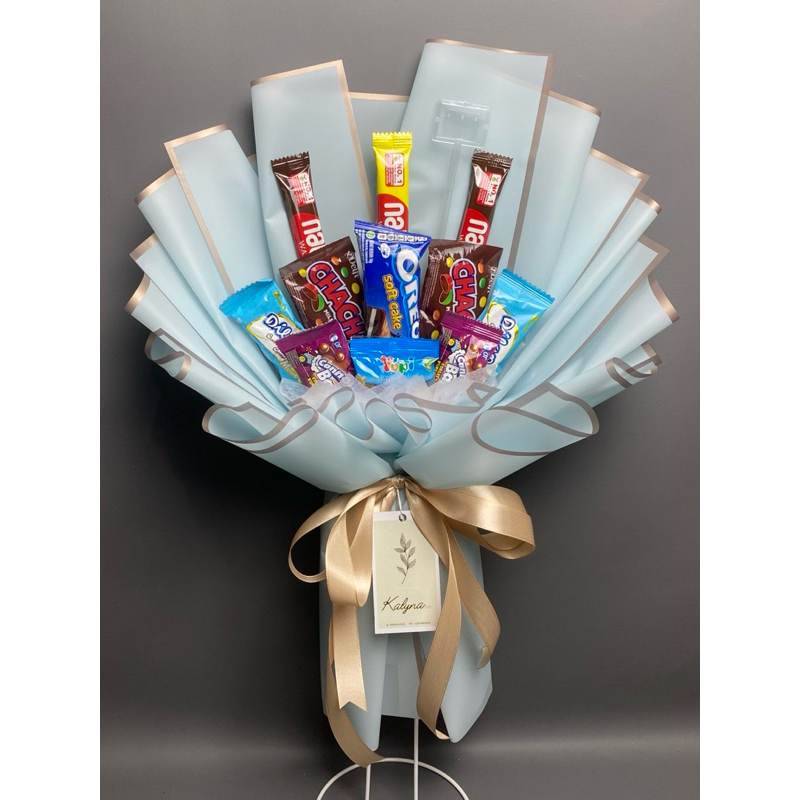 Jual Snack bouquet / Snack buket / Buket snack / Buket wisuda ...