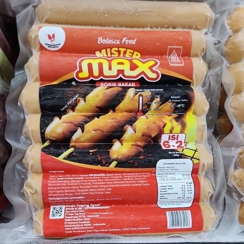 Jual Sosis Bakar Max jumbo BARU isi 8 | Shopee Indonesia