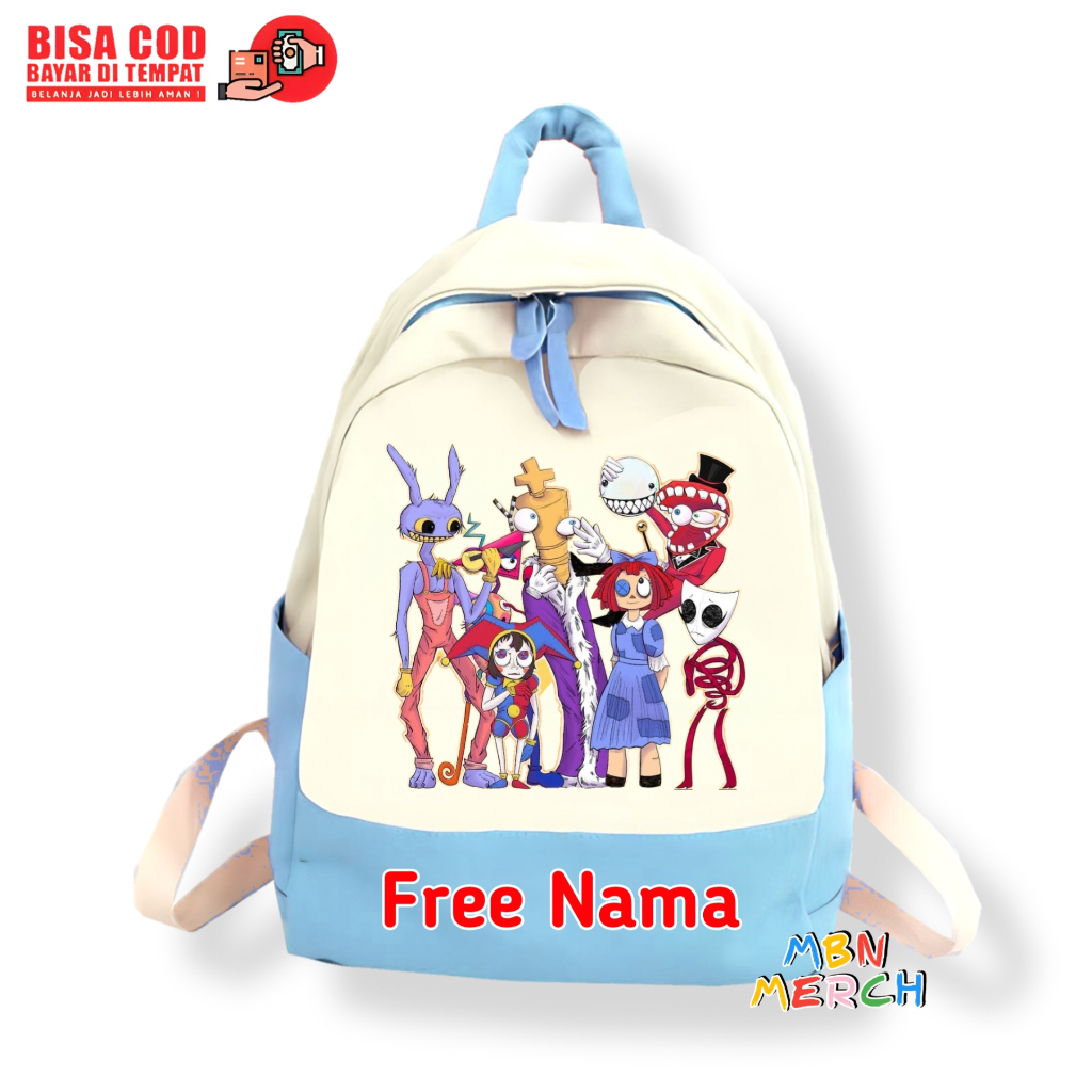 Jual Tas ransel anak SD the amazing digital circus/bacpack anak ...