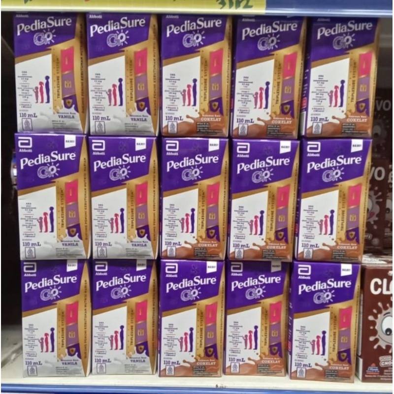 Jual Pediasure Go UHT Vanila/Coklat | Shopee Indonesia