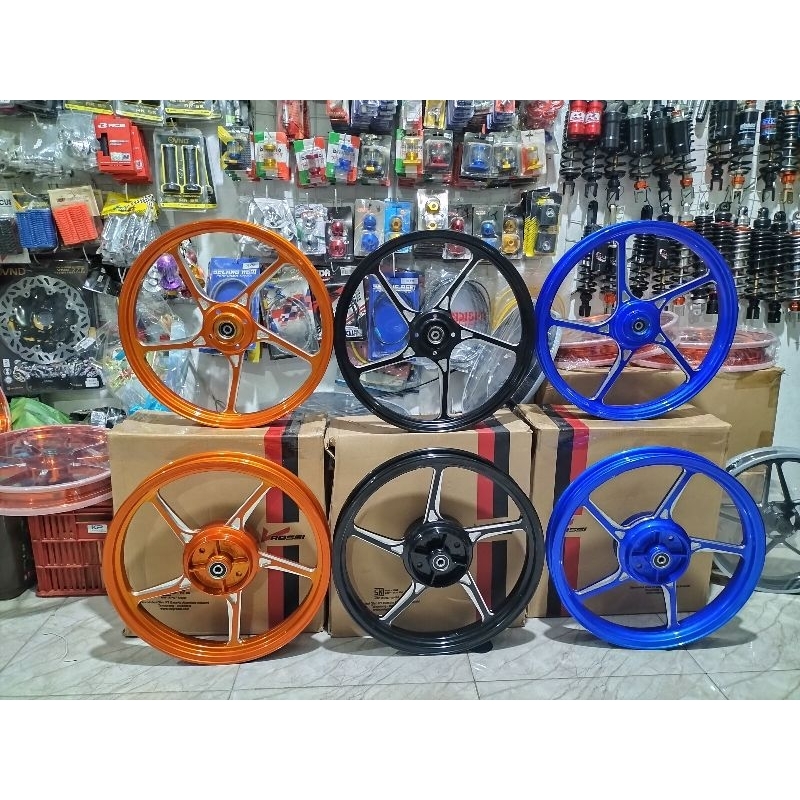 Jual VELG RACING VROSSI SPRINT PRIME MODEL ENKEI/VND AK55 JUPITER Z1,JUPITER MX OLD,VEGA ...