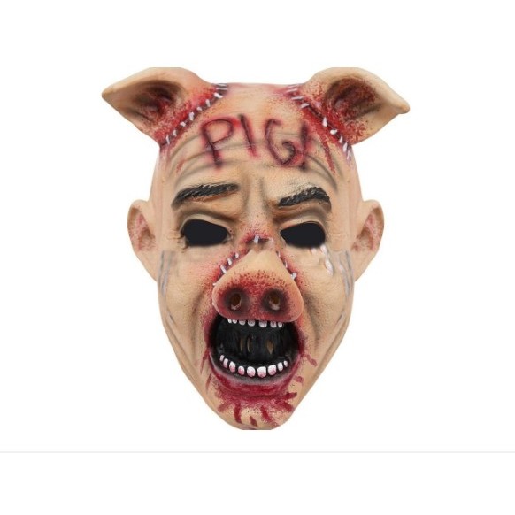 Jual Topeng Cosplay Babi Topeng Halloween Bahan lateks kualitas import ...