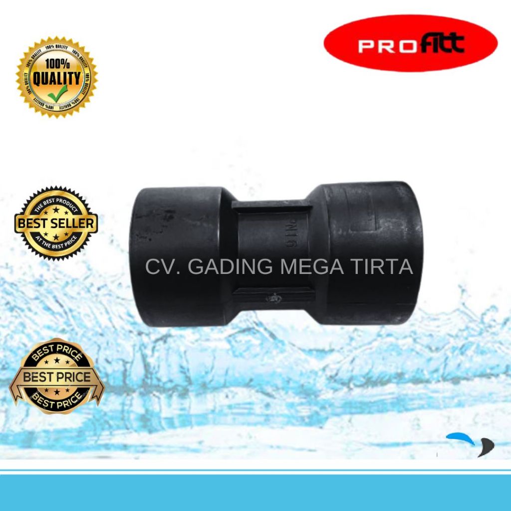Jual Push Fit / Push On Fitting Coupler 20mm | Shopee Indonesia