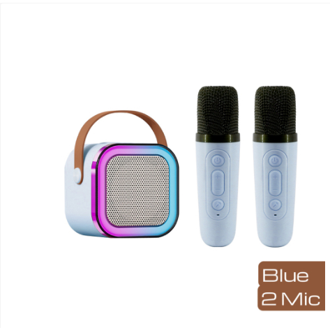 Jual SPYONG Mini Speaker Karaoke Bluetooth Microphone Speaker Mic ...