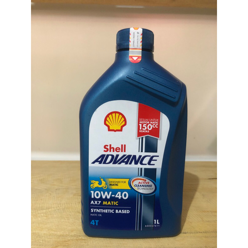 Jual SHELL ADVANCE AX7 matic 1L | Shopee Indonesia