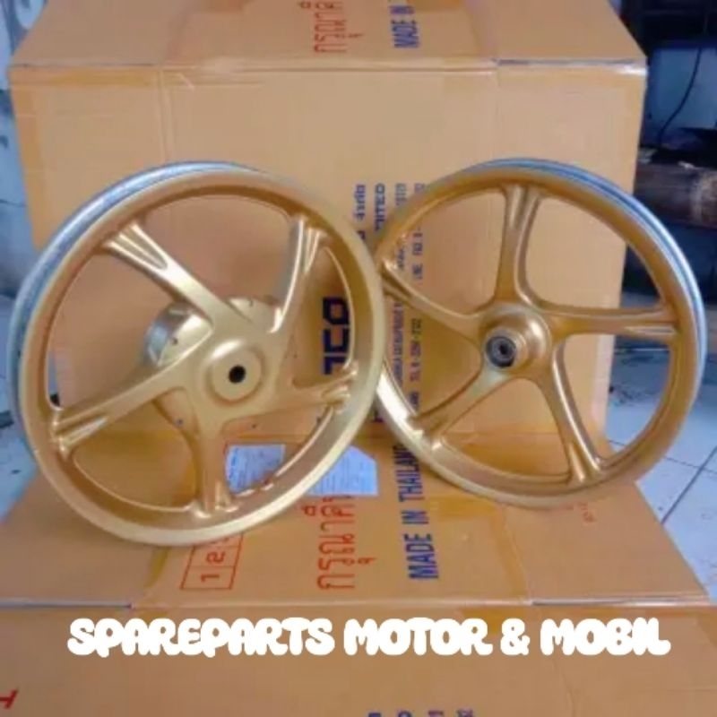Jual VELG RACING EMAS MIO SPORTY SMILE' MIO GT SOUL GT FI KELUARGA ...