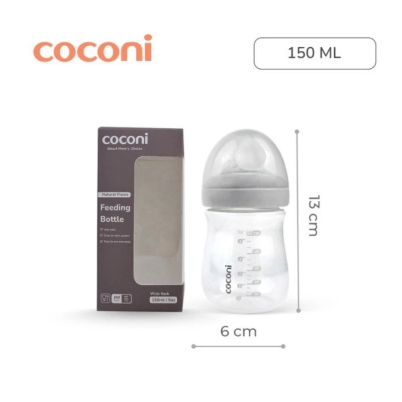 Jual Coconi Natural Flows Feeding Bottle | Shopee Indonesia