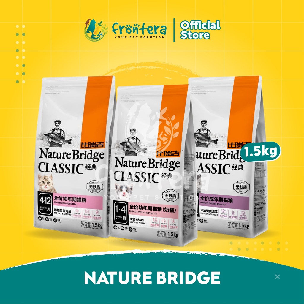 Jual NATURE BRIDGE CLASSIC COMPLETE FOOD ALL LIFE STAGE ALL VARIAN 1 ...
