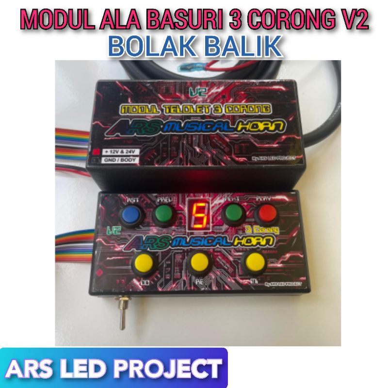 Jual MODUL ALA BASURI 3 CORONG V2 BOLAK BALIK KLAKSON | Shopee Indonesia