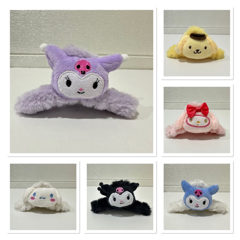Jual Jepit bulu Sanrio | Bando Sanrio Kuromi | Jepit Rambut Besar ...