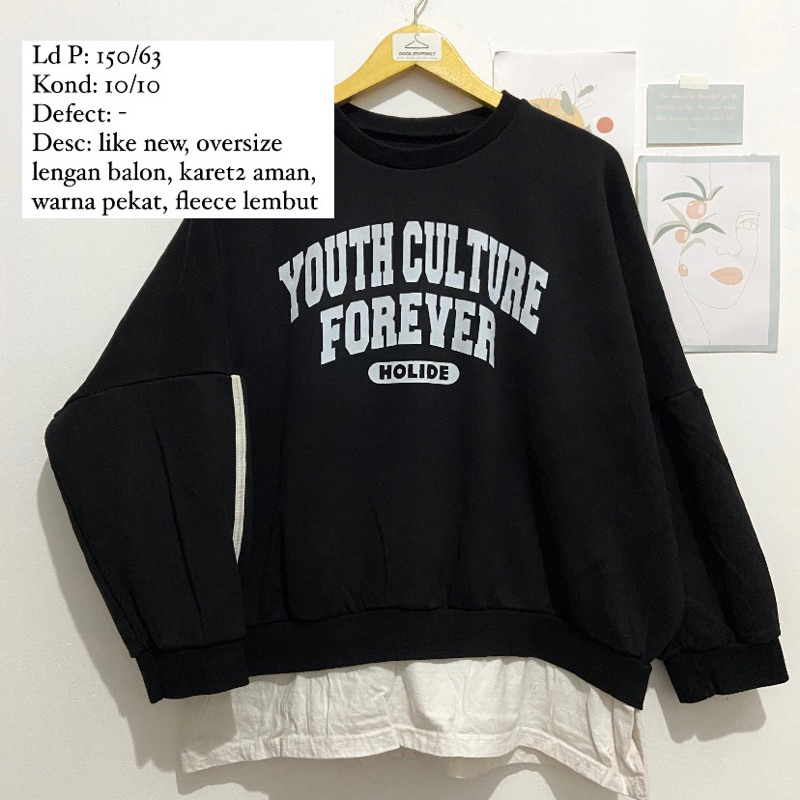 Jual [PART 2] ALL ITEM 85K SWEATER CREWNECK HOODIE OVERSIZE GEMOY ...